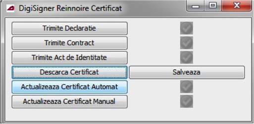 Reinnoire online certificat digital | DigiSign