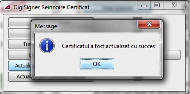 Reinnoire online certificat digital | DigiSign